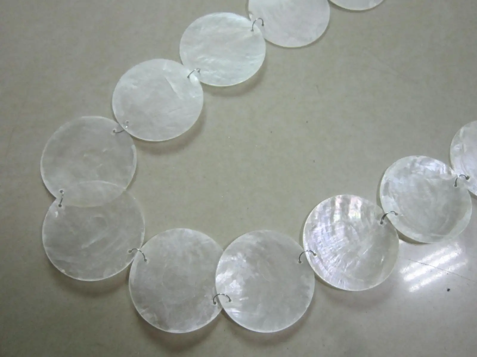 25mm Capiz Shell Discs For Chandelier Lampshades - Buy Capiz Shell Disc ...