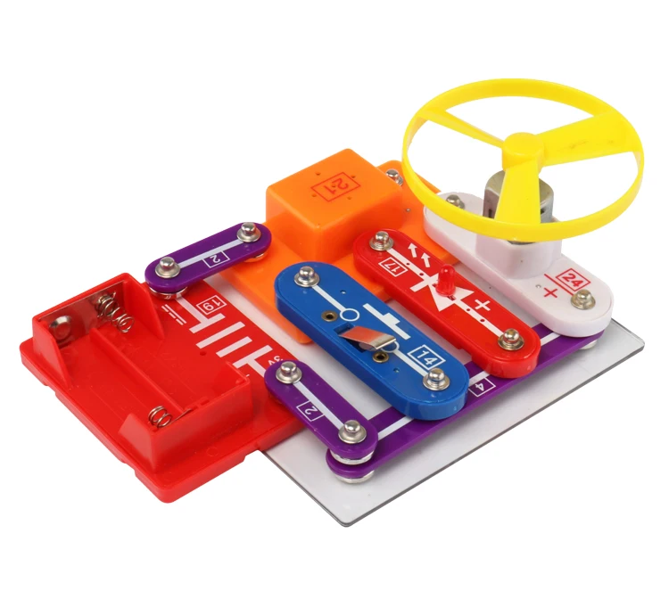 Science STEAM DIY Basic Electronic Circuit Kit for Kids