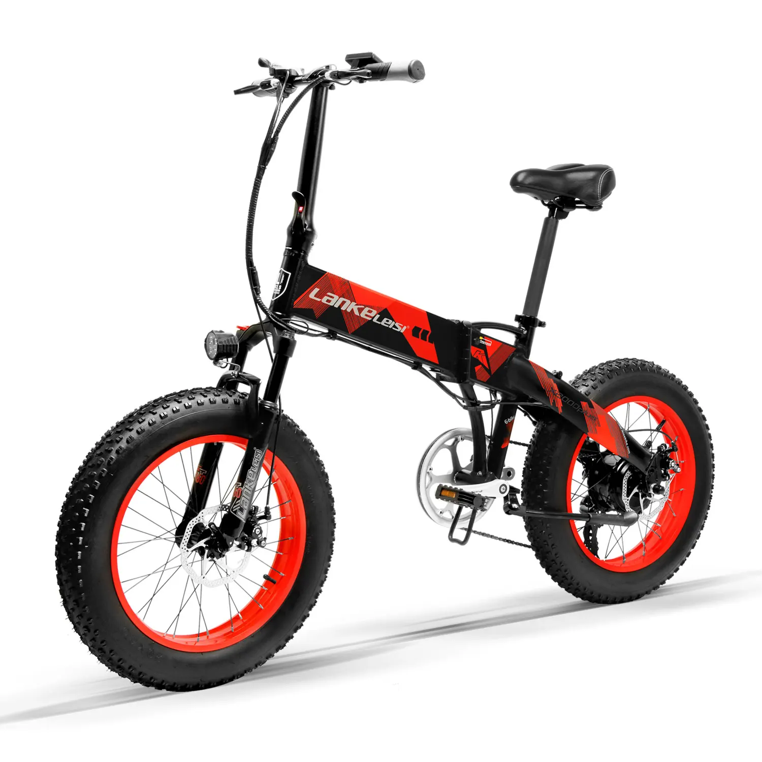 Upmarket Lankeleisi Electric Fat Bike 1000w Motor 13ah L G Lithium ...
