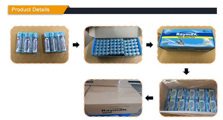 Raymax Factory Super Heavy Duty AA Battery - 4pk Shrink Wrap