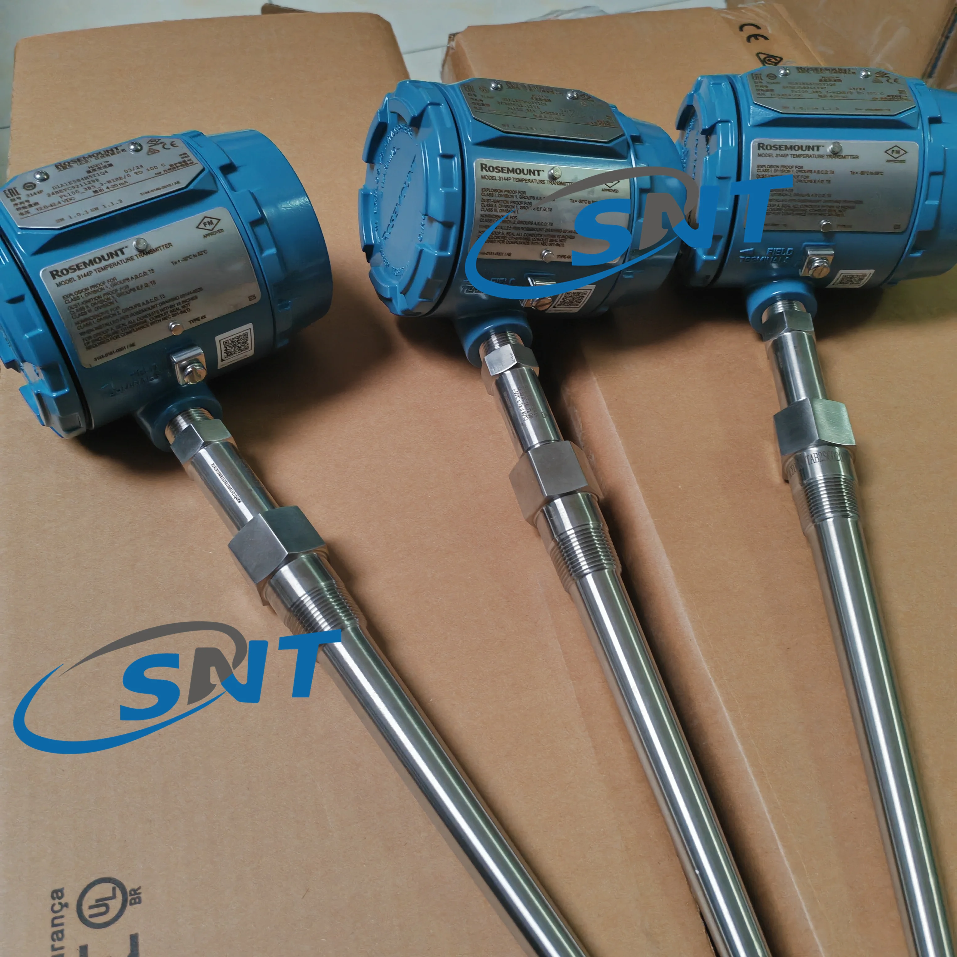 Original Rosemounte 3144 Emerson Temperature Transmitter PT100 RTD ...