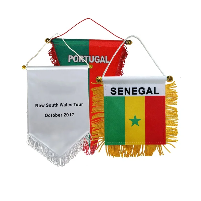 Custom Football Club Team Pennants Flag Football Flags,Quality Mini ...