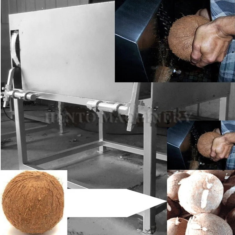 Commercial Automatic Coconut Dehusker - HENTO Machine