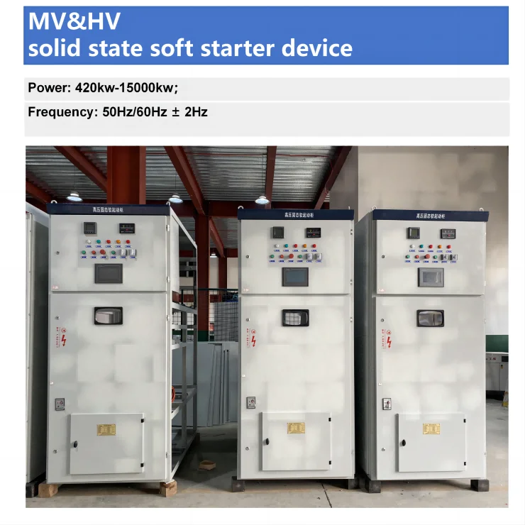 Medium Voltage High Voltage Motor Solid State Soft Start Device Solid ...
