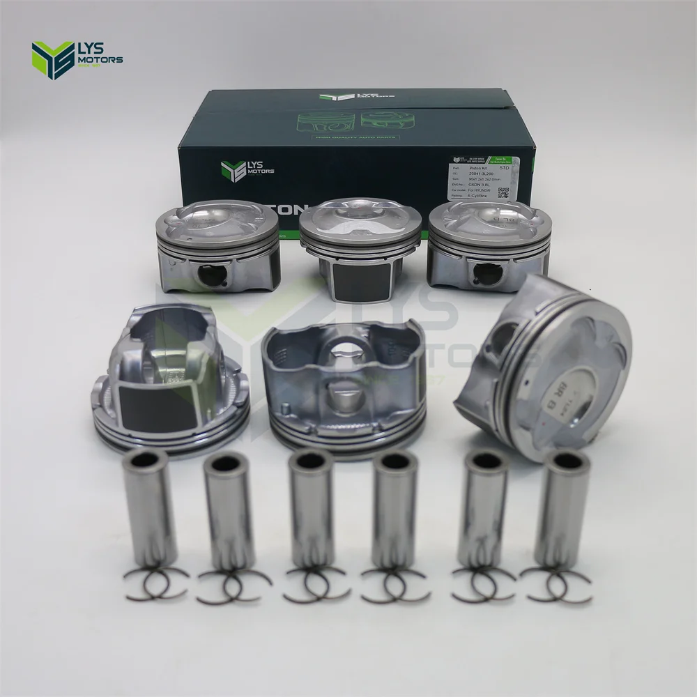 2018-2019 Hyundai Genesis G80 3.8L Piston Kit - Amy Brand