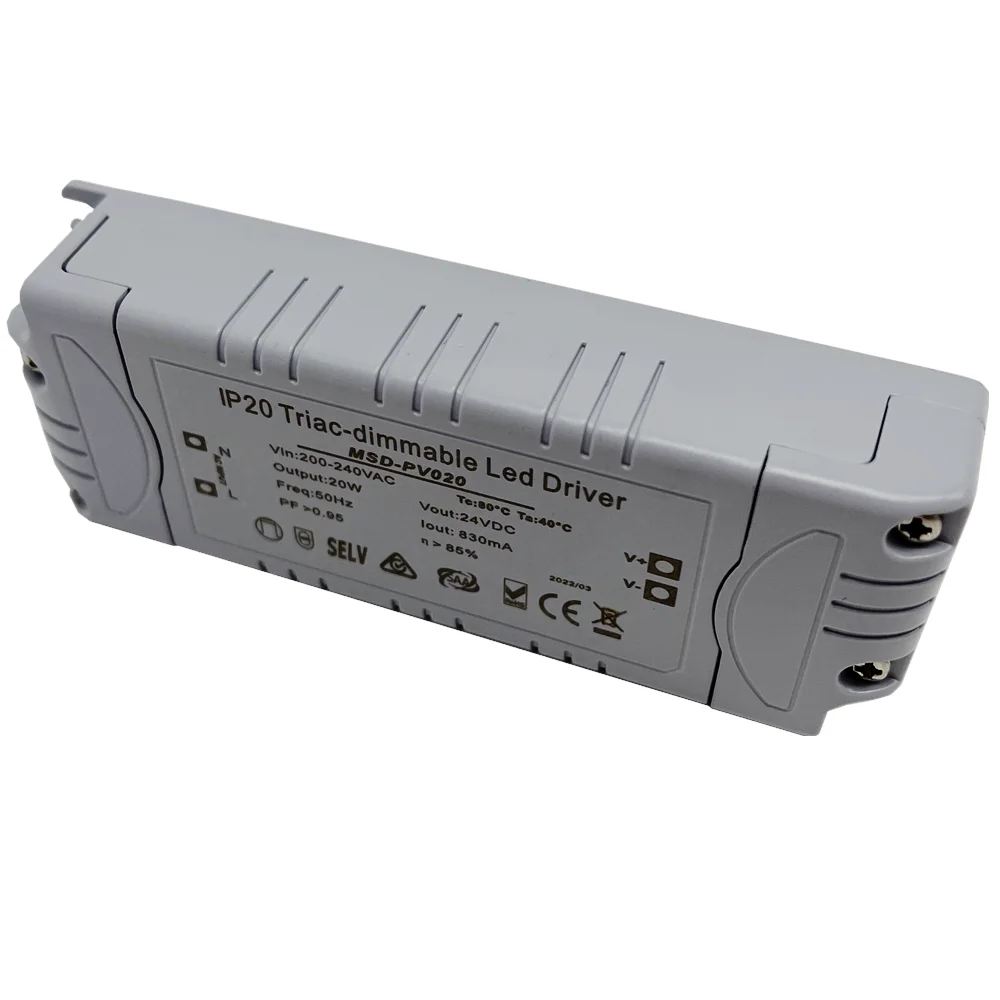 Triac Driver Dimmable 20w 30w 40w 50w 12v 24v 1500ma For Led Lighting ...