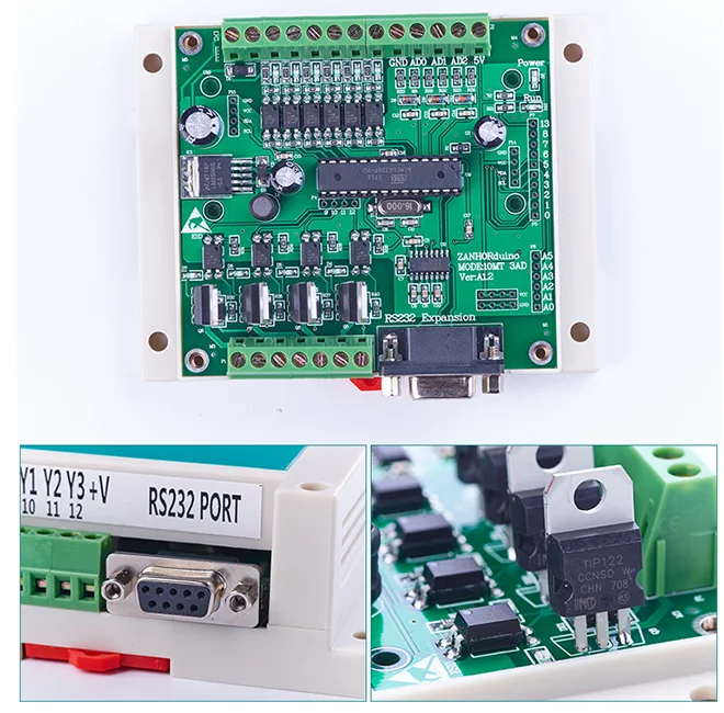 A2-10MR A2-10MT Industrial PLC Development Board - Relay or Transistor