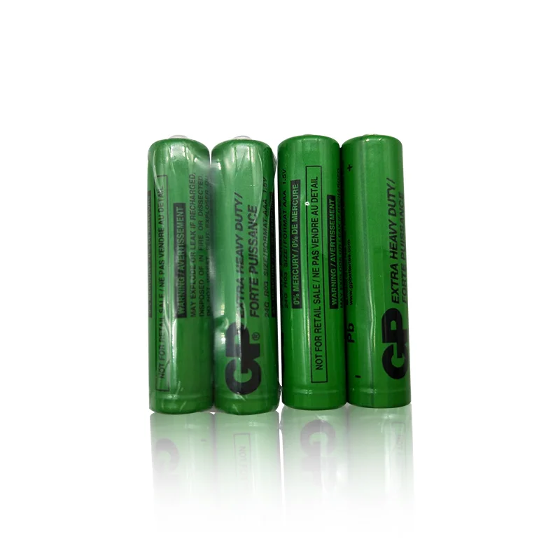 Gp Battery Carbon Zinc Cell 1.5v 24g R03 Aaa Dry Batteries Aaa Gp ...