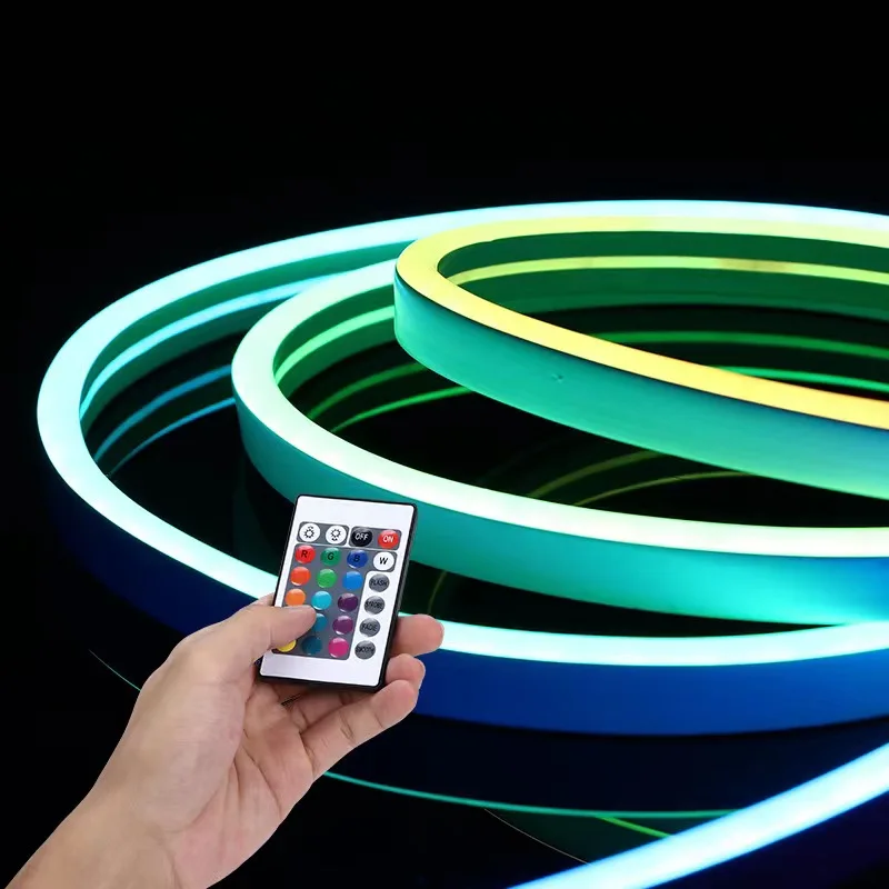 Neon Rgb Light Remote LED Neon Lights for Christmas Tree Decoration ...