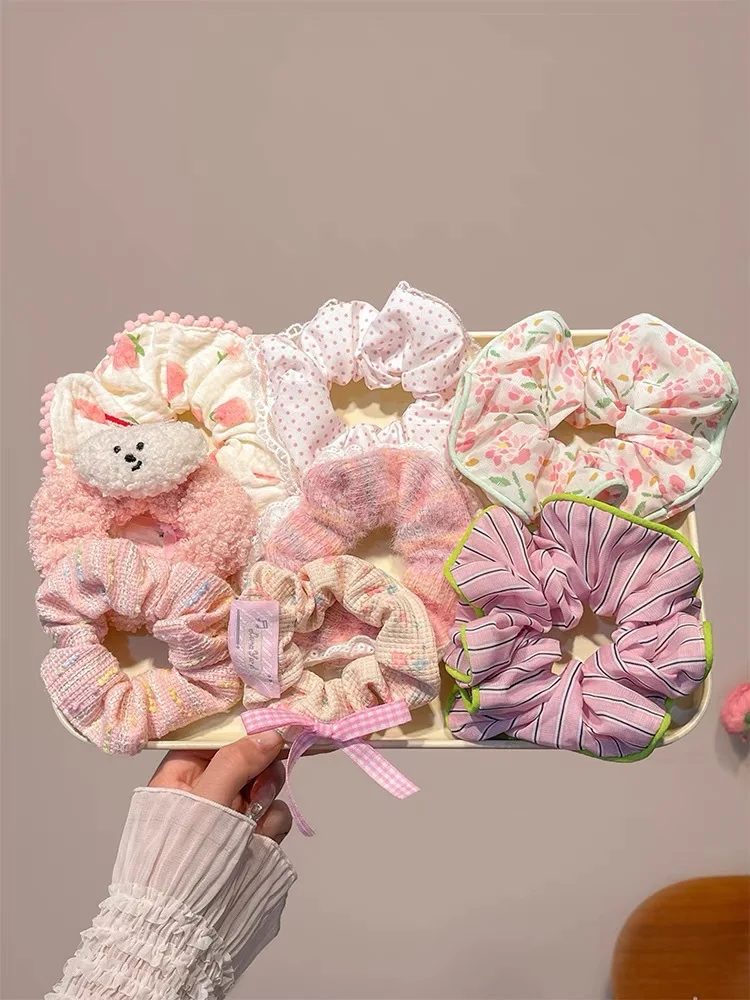Fresh Summer Large Scrunchie Hair Accessory for Kids Super Fairy Sweet ...