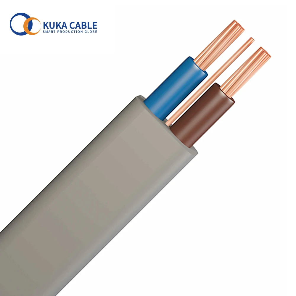 Twin And Earth Cable Grey Three Core And Earth 2.5 Mm Pvc Copper Kuka ...