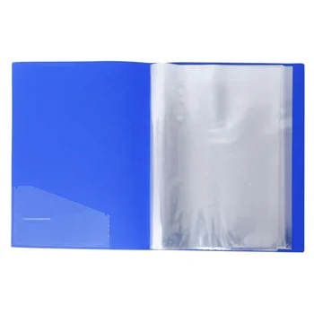 Blue Colours A4 Display Presentation Document Folder Book File 40 ...