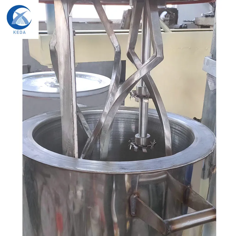 Industrial Mixer with Silicon Polyurethane Sealant Viscous Liquid ...