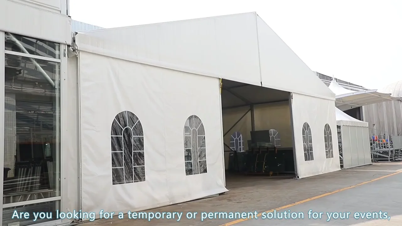 10x20 25x30 Outdoor Nice Beautiful Aluminum Frame Party Tent Tear ...