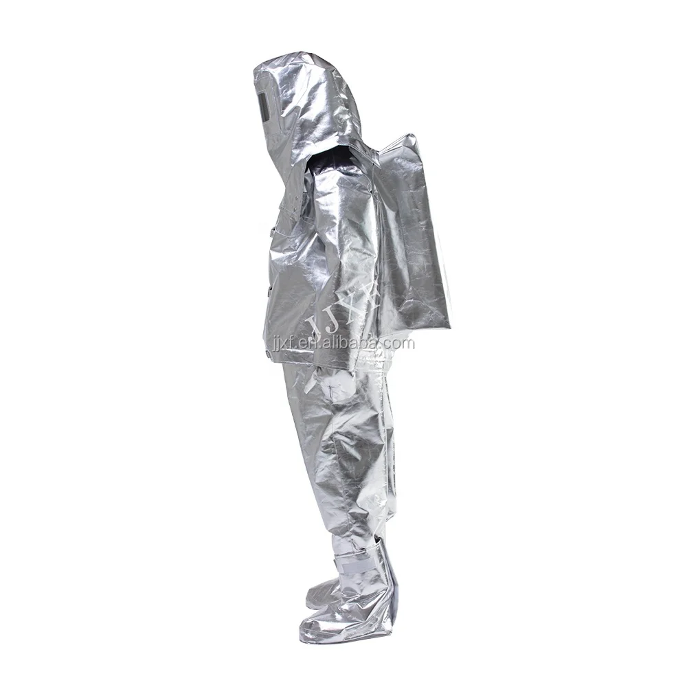 Aluminum Foil Fire Resistant Proximity Suit For Firefighter - Buy ...