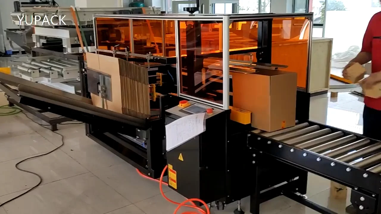 Automatic Shape Cardboard Box Carton Case Erector Machine - Buy Carton ...