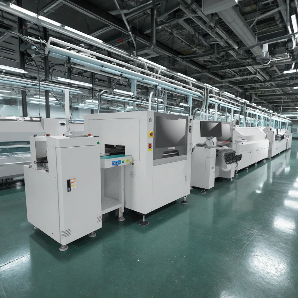 Fully Automatic SMT Production Line for Smartphones Anti-Static ...