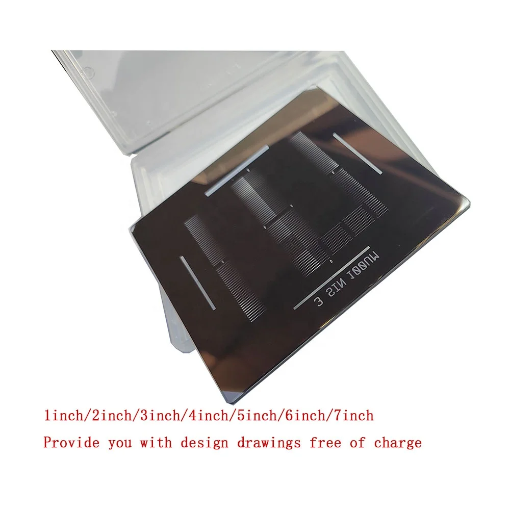 High Quality Photolithography Mark Quartz Glass Optical Photomask