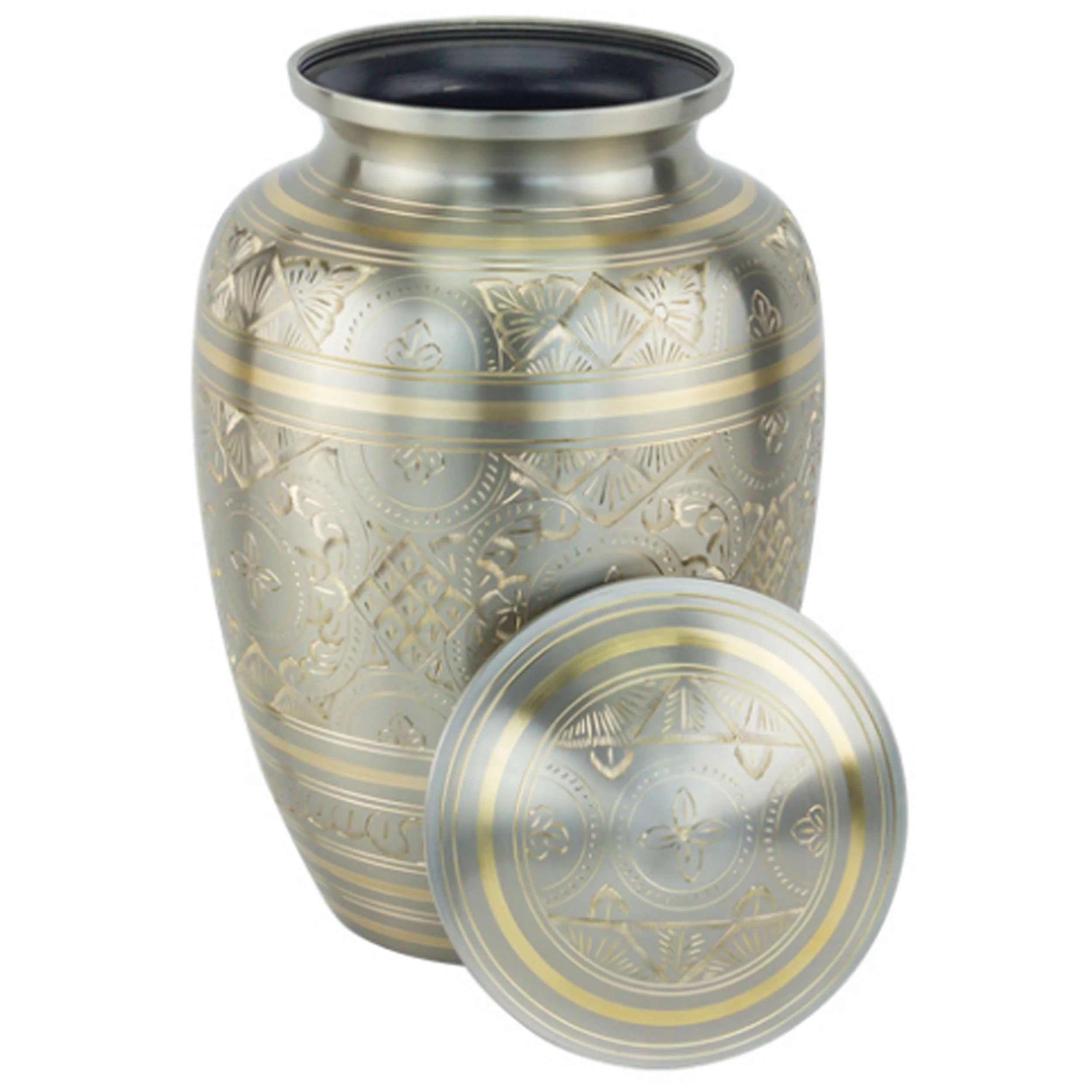 Classical Cremation Urn And Keepsakes Luxurious Design Funeral Memorial ...