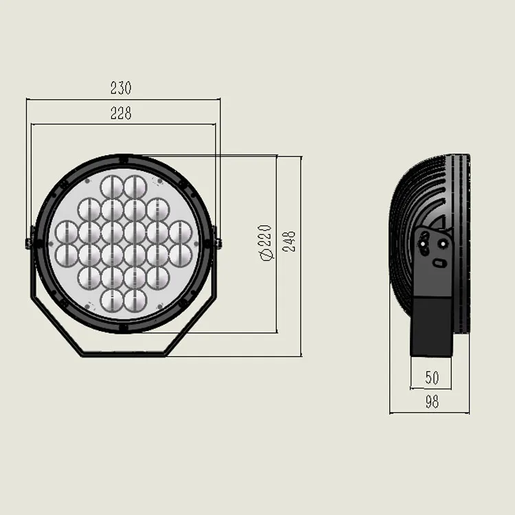 Overhead Crane Safety - LED Warning Lights by ZHAOQIZHOU