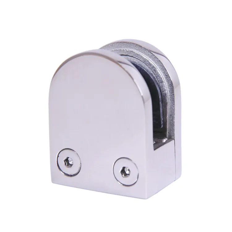 Aleader High Quality Villa Stair Balustrade Frameless Glass Bracket Stainless Steel Mirror ...