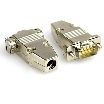 D-sub 9p/hdb15 Connector Backshells D Type 9 Pin Connector - Buy D Type ...
