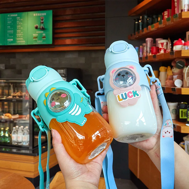 2023 Wholesale 520ml Portable Child Cartoon Vacuum Cup Student Double Wall Insulated Stainless ...