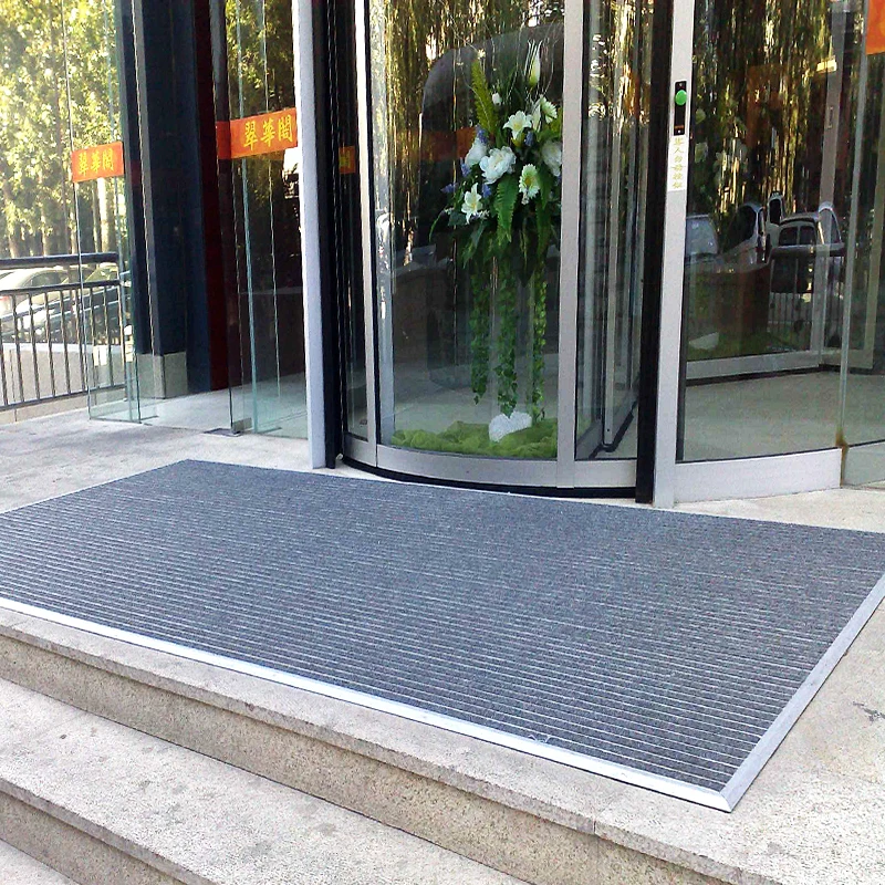 Heavy Duty Commercial Dust Control Aluminum Entrance With Carpet Dust ...