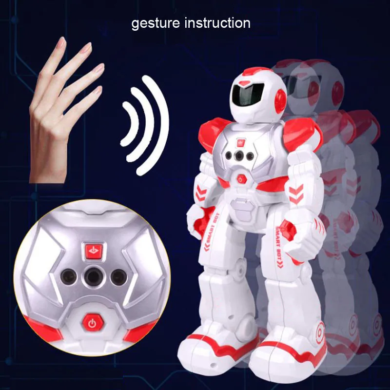 Intelligent Remote Control Induction Robots Toys with Light and Sound ...