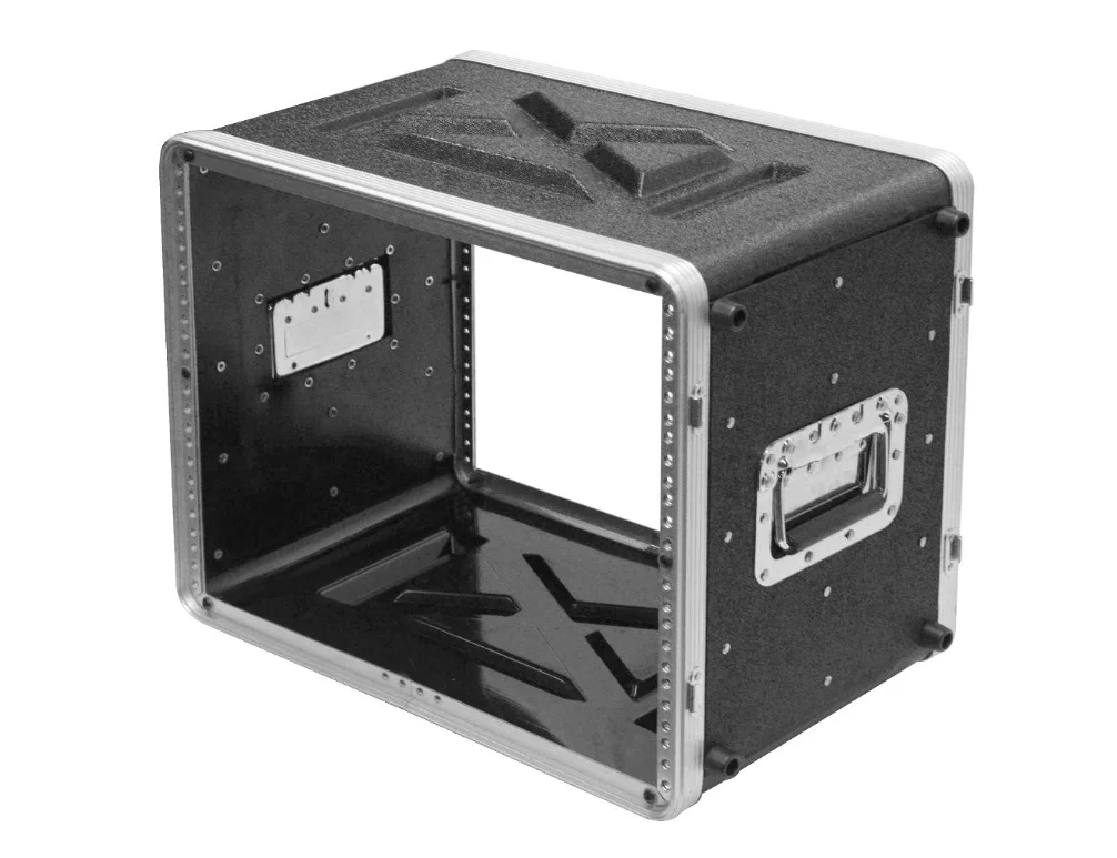Abs 17" Rack Mountable Shallow Transport Flight Cases Stackable Abs ...