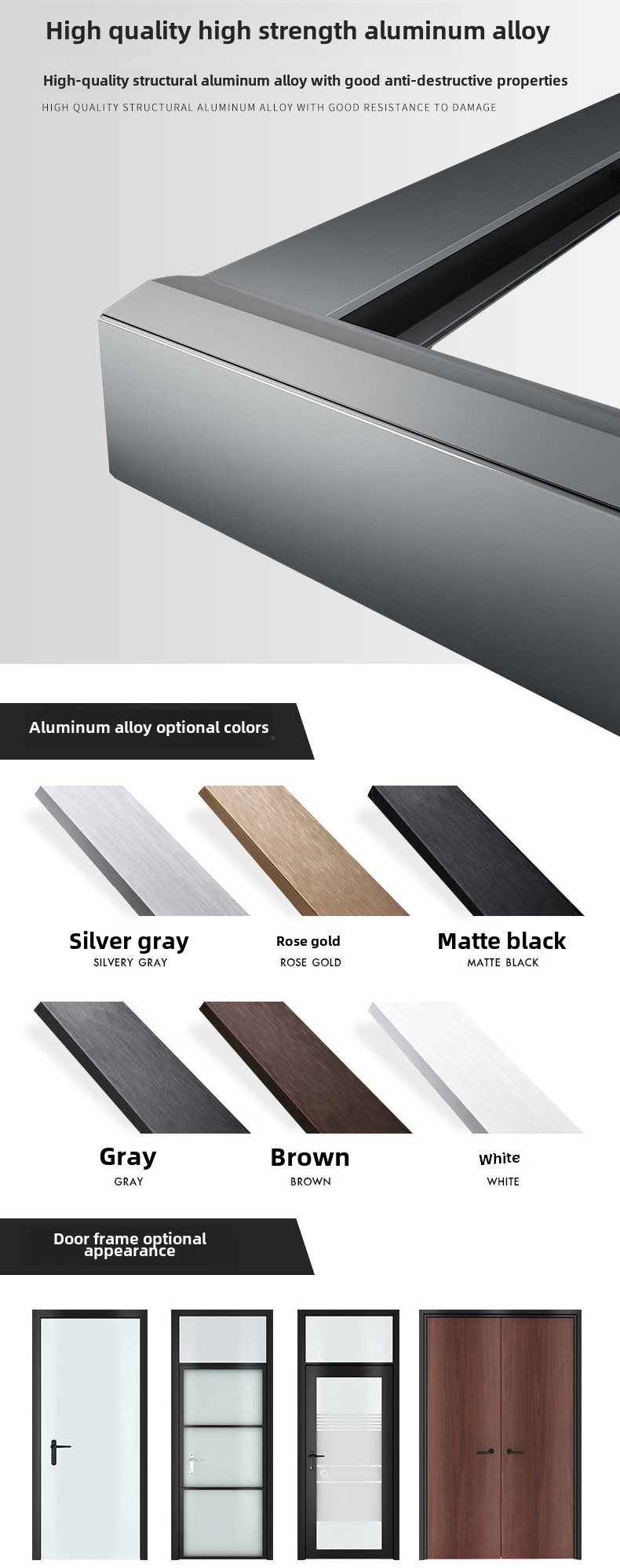 Modern Double Glass Louver Partition Wall Soundproof High Screen ...