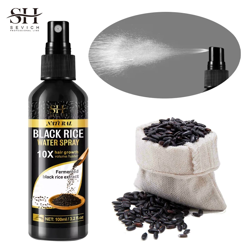 High-quality Black Rice Water For Hair Growth Serum Leave In Hair ...