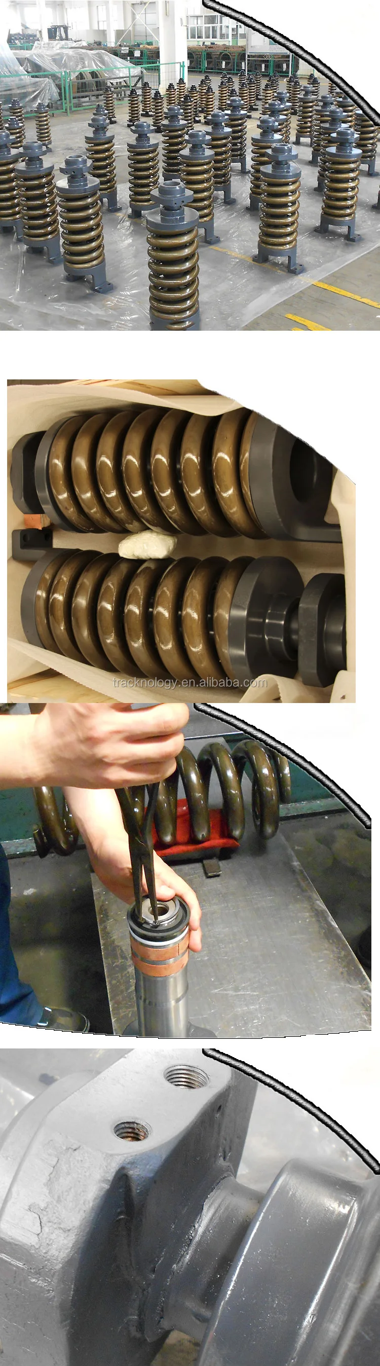 PC200 Excavator Track Recoil Spring - Durable & Reliable