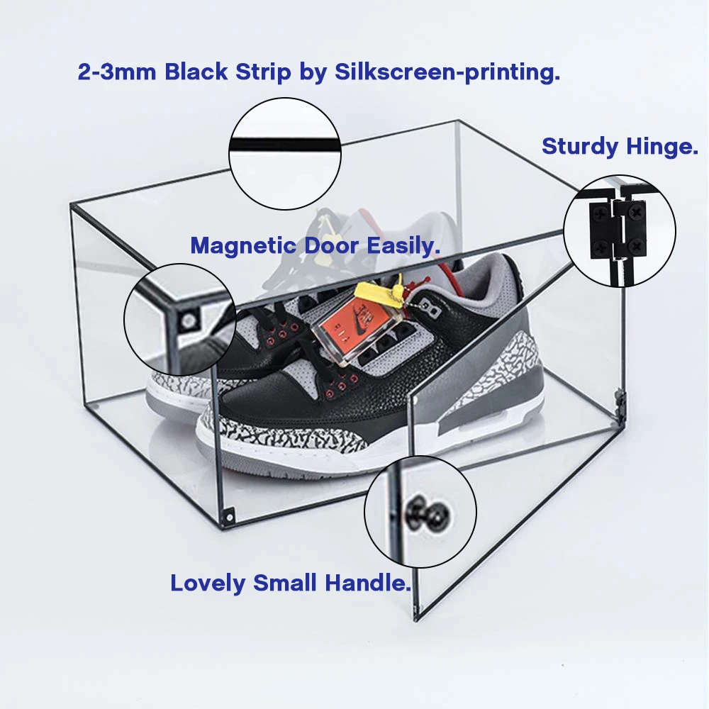 Caixa Acrlico Para Tenis - Clear Shoe Boxes with Lids