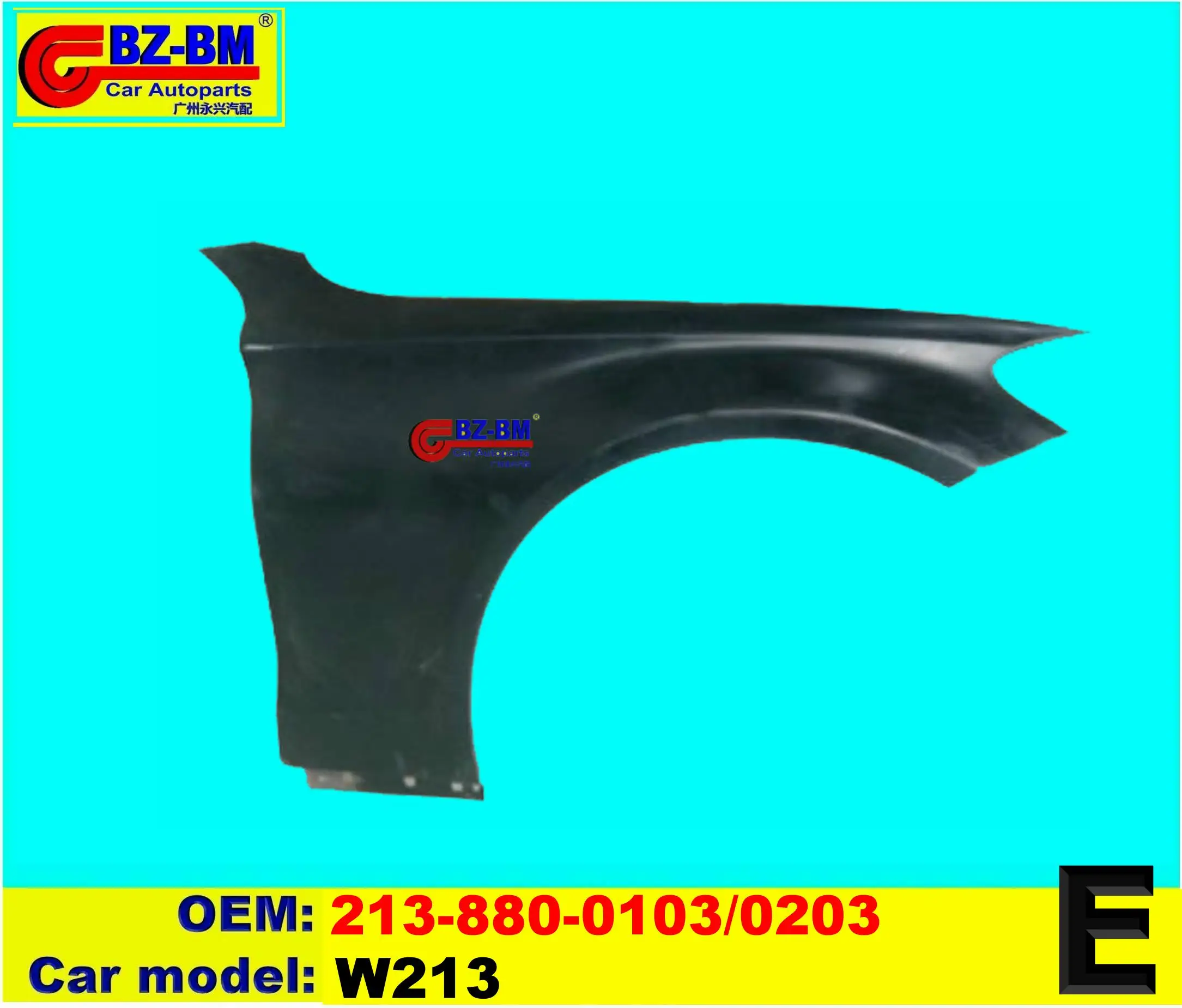 Hood Fender Front Bumper Reinforcer Bar For Benz Headlight Bracket Left ...