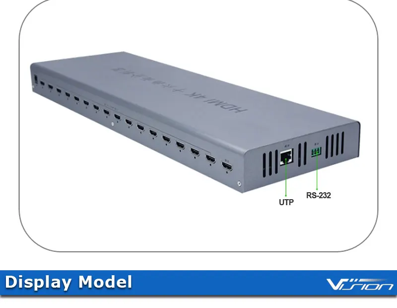 16x1 Hdml Multiviewer Support Utp With Rs-232 Command - Buy 16x1 Hdml ...