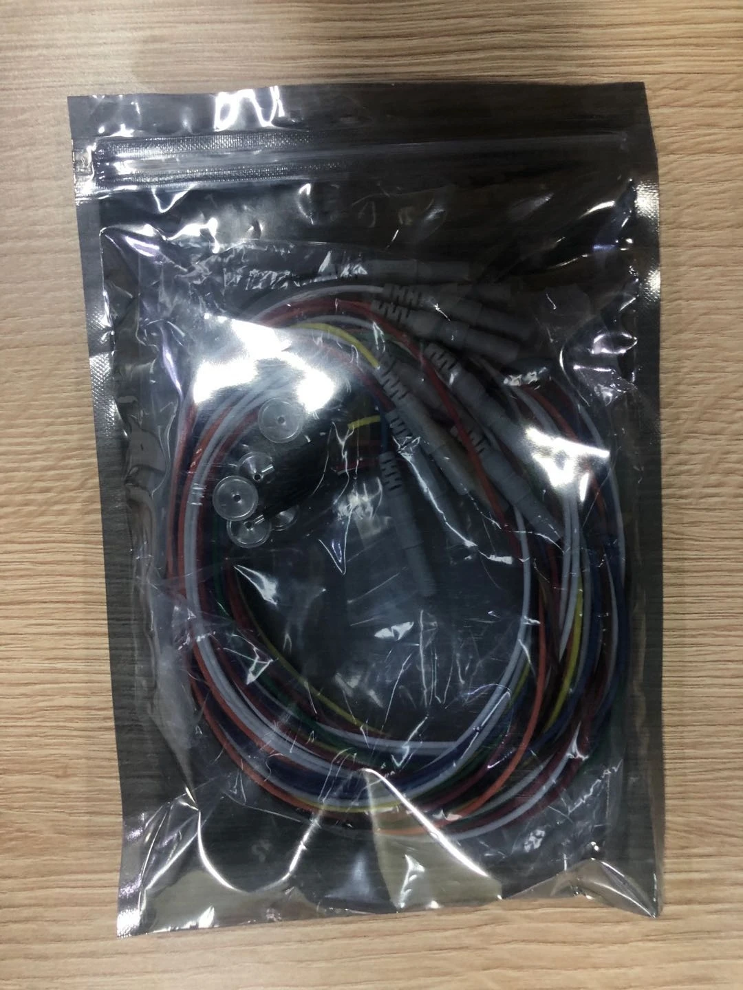 Flexible Snap Button Cable EEG Cable Leadwires for EEG Electrode Cable