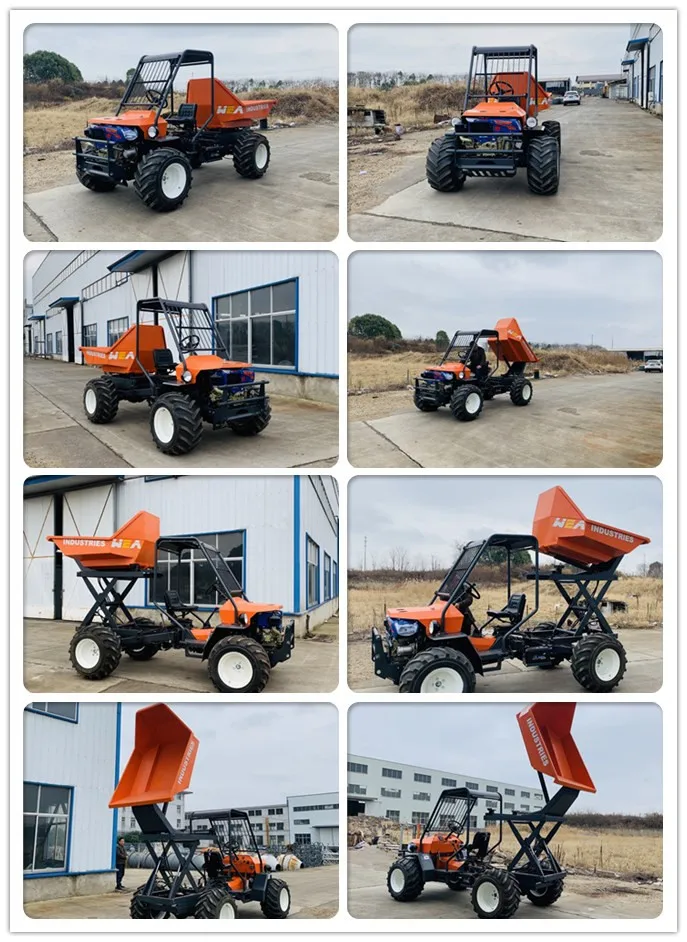 Dr Dumper - 4WD Tractor with 0.8M3 Bucket - Easy to Operate
