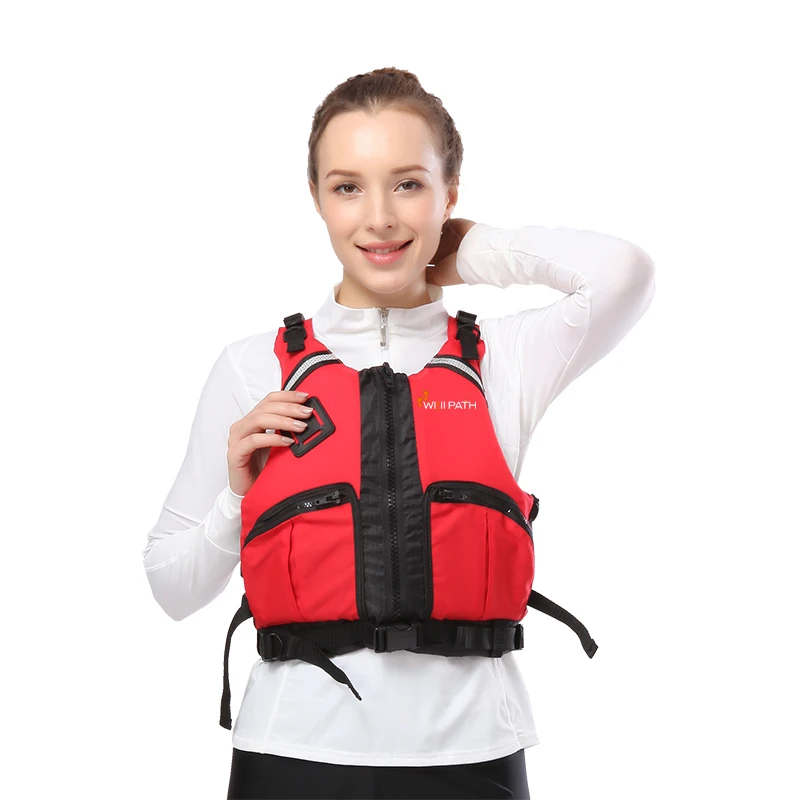 Wellpath 3064 Life Jacket Automatic Thin Outdoor Adult Life Jacket with ...