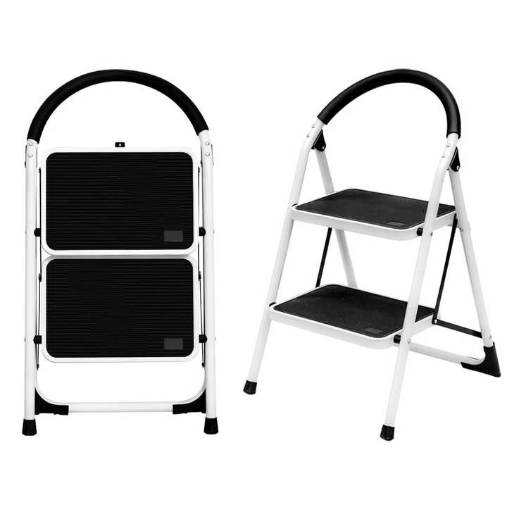 Folding Ladders Office Building Traditional Step Ladders Metal 2 Step ...