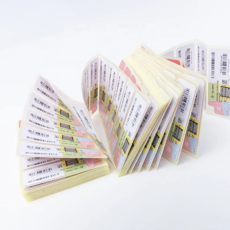 Windows 10 Pro Oem Coa Sticker Global Online Activation(1 Pack= 10 Pcs ...