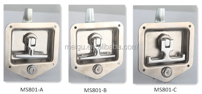 Folding T Handle Toolbox Latch Lock - Secure & Durable