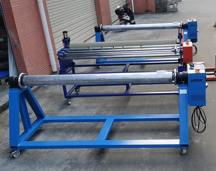 Conveyor Belt Rewinding Rolling Machine for 3000 mm Width | Energy ...
