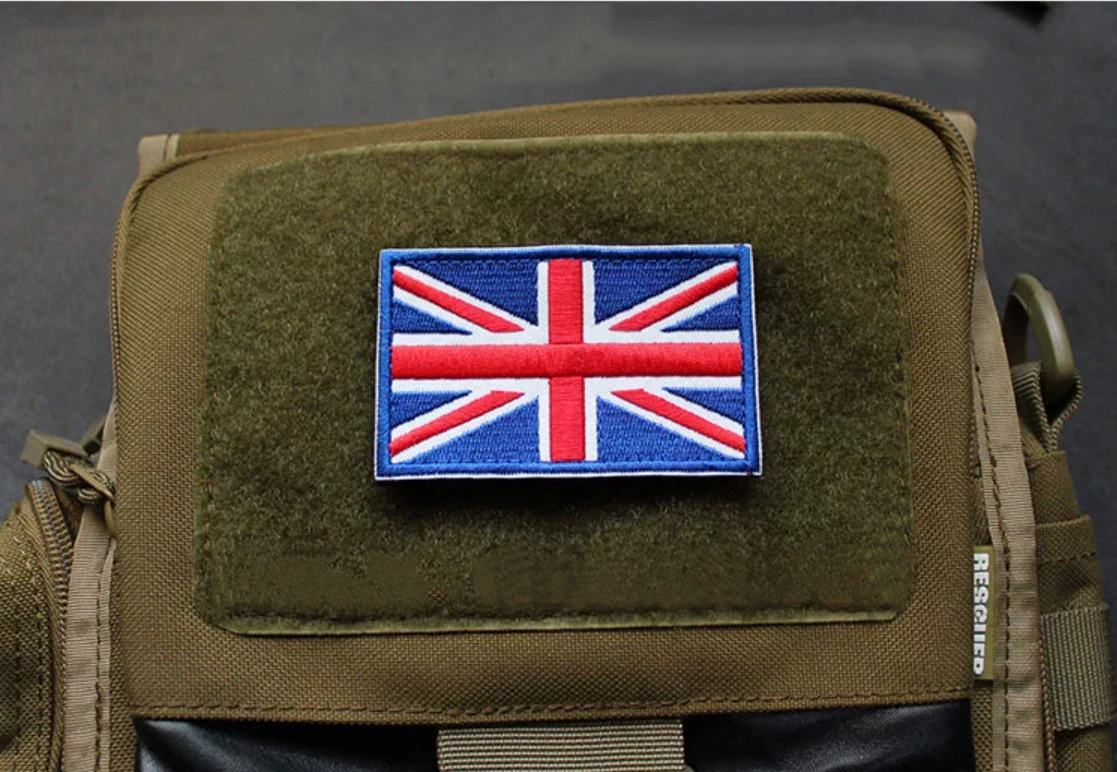 Pattern Country Flag Patch Parches Banderas Custom Embroidered Fabric ...