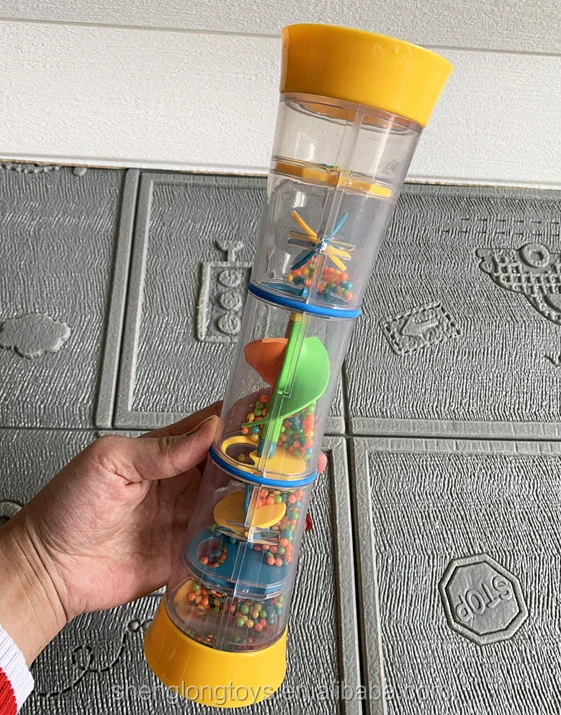 Kids Classic Twirly Whirly Plastic Rainmaker Musical Instrumant - Buy ...