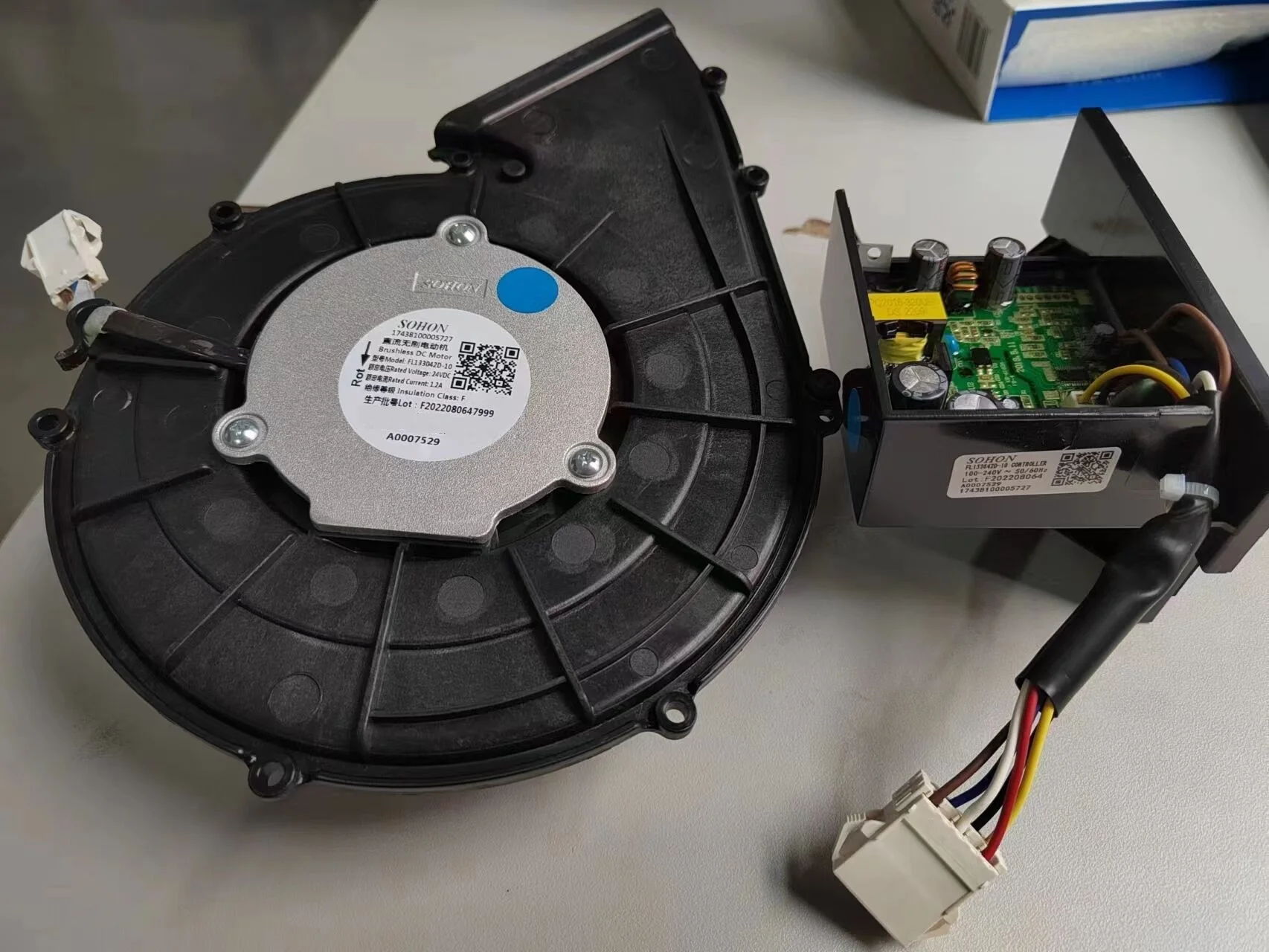 Brushless DC Motor for Midea Washer | 24V Fan Motor Assembly | Reliable ...
