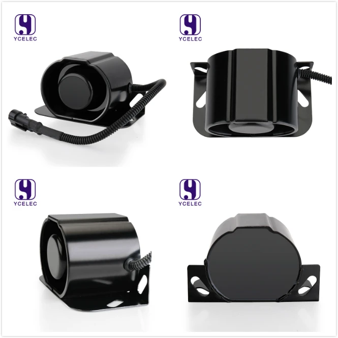 112dB 12V-80V Reverse Alarm Horn Security Alarm 107DB Loud Sound ...