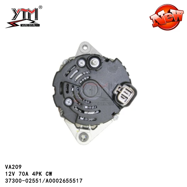 Auto Generator Alternator 12v 70a for Korean Auto 3730002550