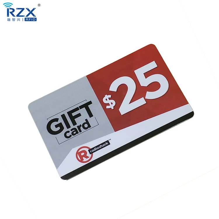 Custom Magnetic Stripe Gift PVC Card - Professional Printing