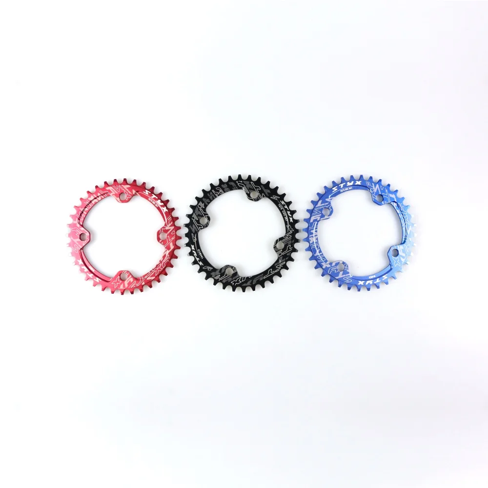 Bicycle Chain Wheel 104 Bcd Aluminum Alloy 32t 34t 36t 38t Electric ...